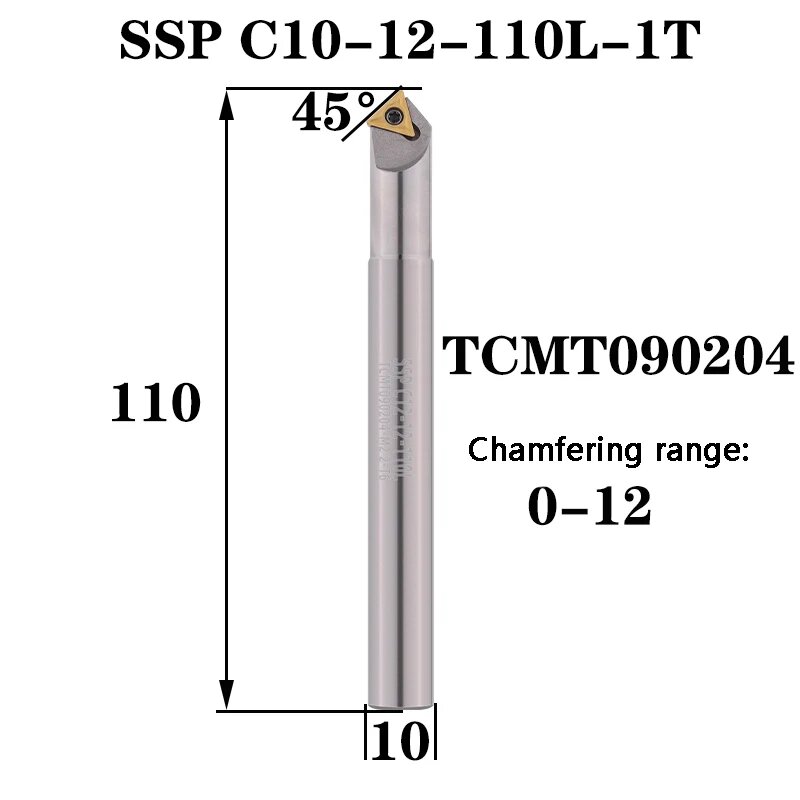 Снятие фаски OYYU SSP C10-12-110L-1T 45°