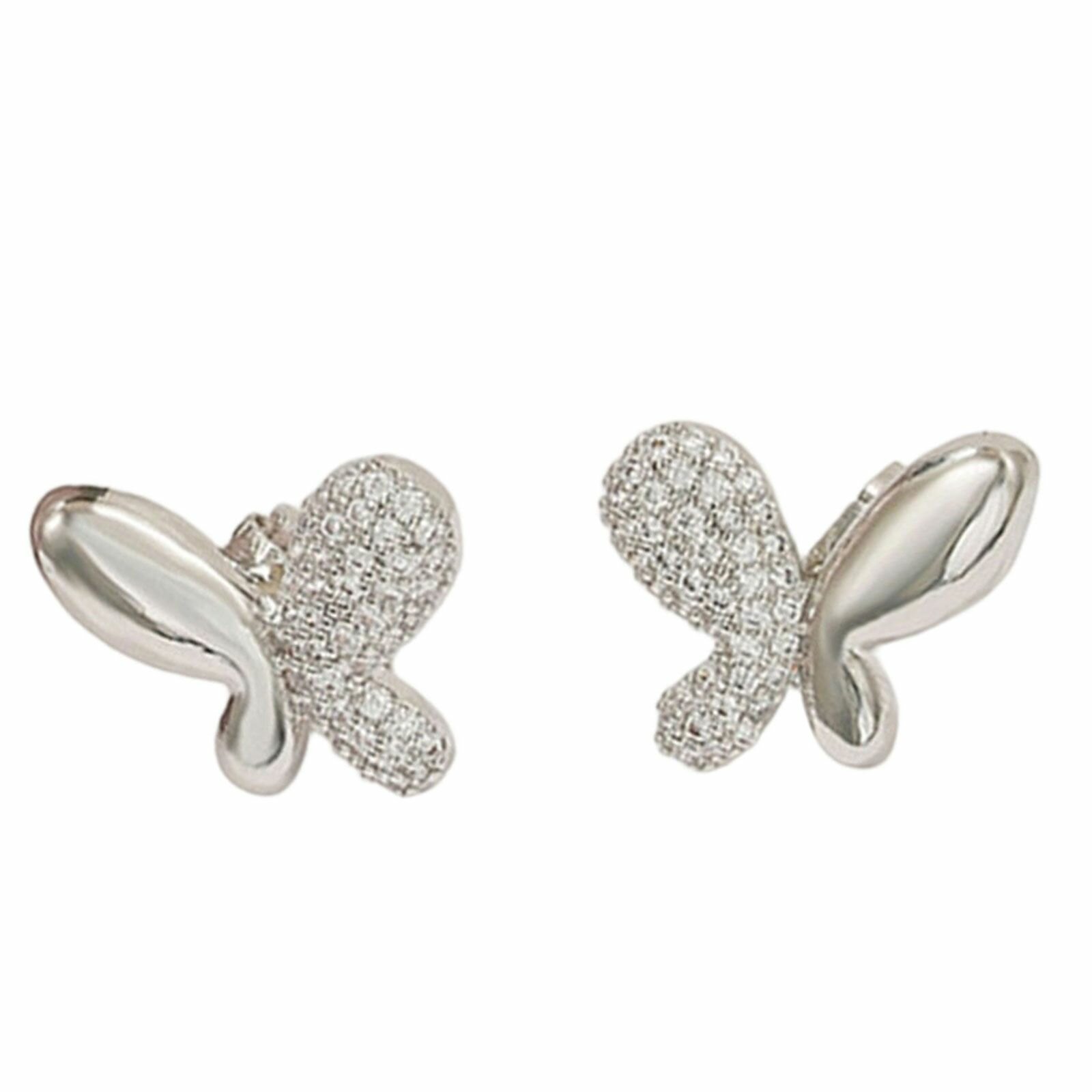 Надежные аксессуары для наушников с модным узором бабочки универсальные металлические клипсы