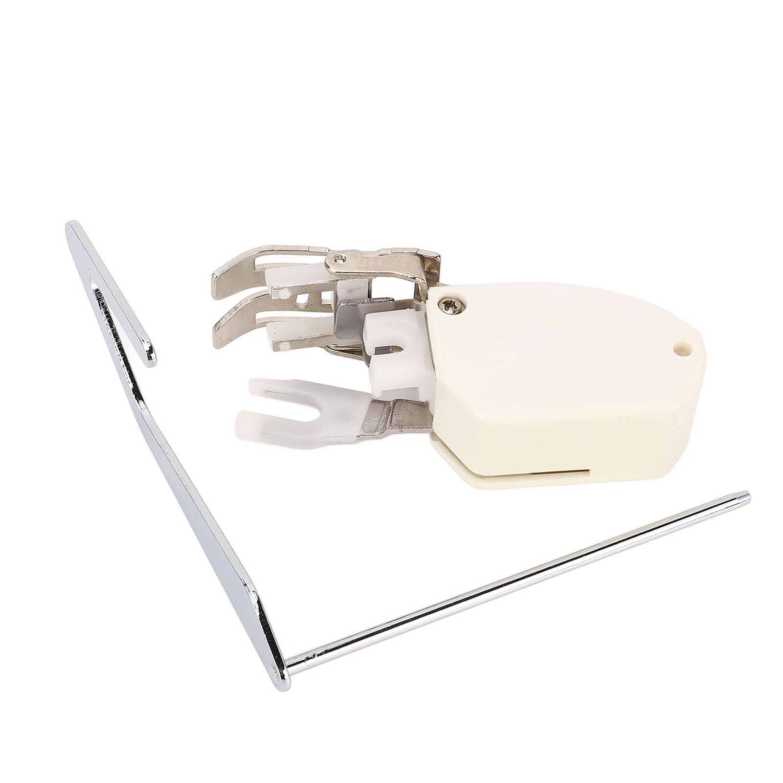 Прижимная лапка с шагающей лапкой 7 мм с направляющей планкой, сменная для бытовой многофункциональной швейной машины для квилтинга.