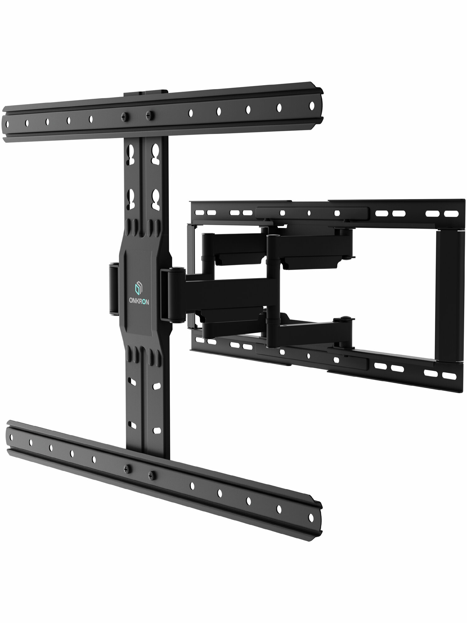 Кронштейн для телевизора 32"-90" ONKRON SM6 настенный, наклонно-поворотный, до 50 кг, чёрный