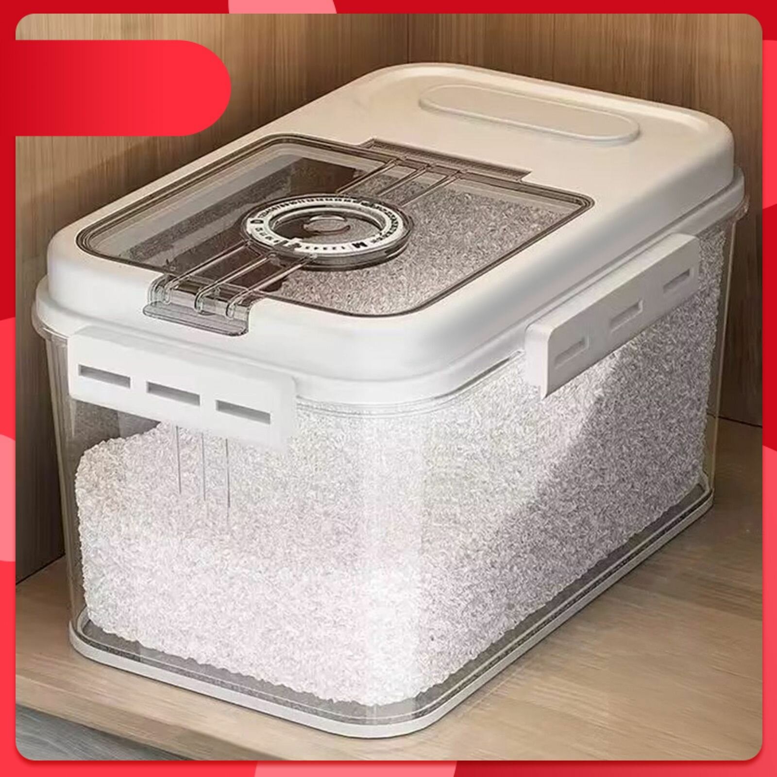 Герметичный премиум контейнер для муки и круп