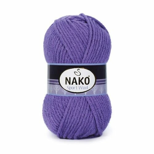 Пряжа Nako Sport wool 10287 (5 мотков по 100г/120м)