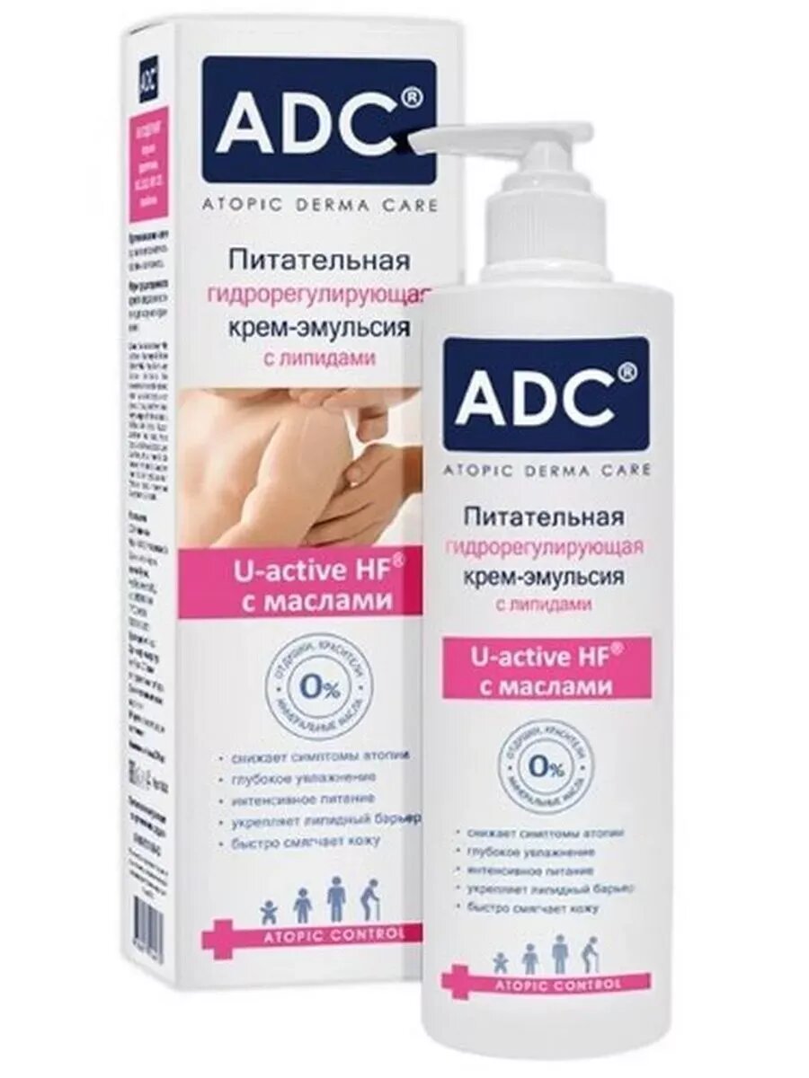 Крем-эмульсия питательная гидрорегулирующая 200 мл АДЦ Adc