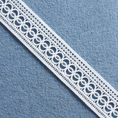 Кружево HWARM молочного шелка 10 ярдов 2