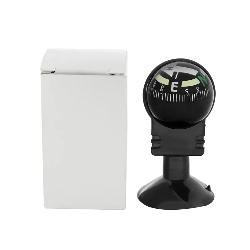 Многофункциональный автомобильный инклинометр, наклонный инструмент для проверки уровня автомобиля, деклинометр 360° ° Измерение наклона шарового компаса