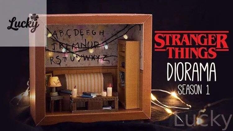 Очень странные дела DIY MINI House