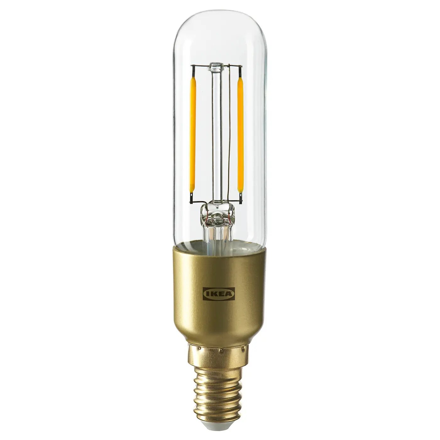 Лампочка LED LUNNOM E14 200 люмен, регулируемая/трубчатая прозрачная стеклянная, 25 мм