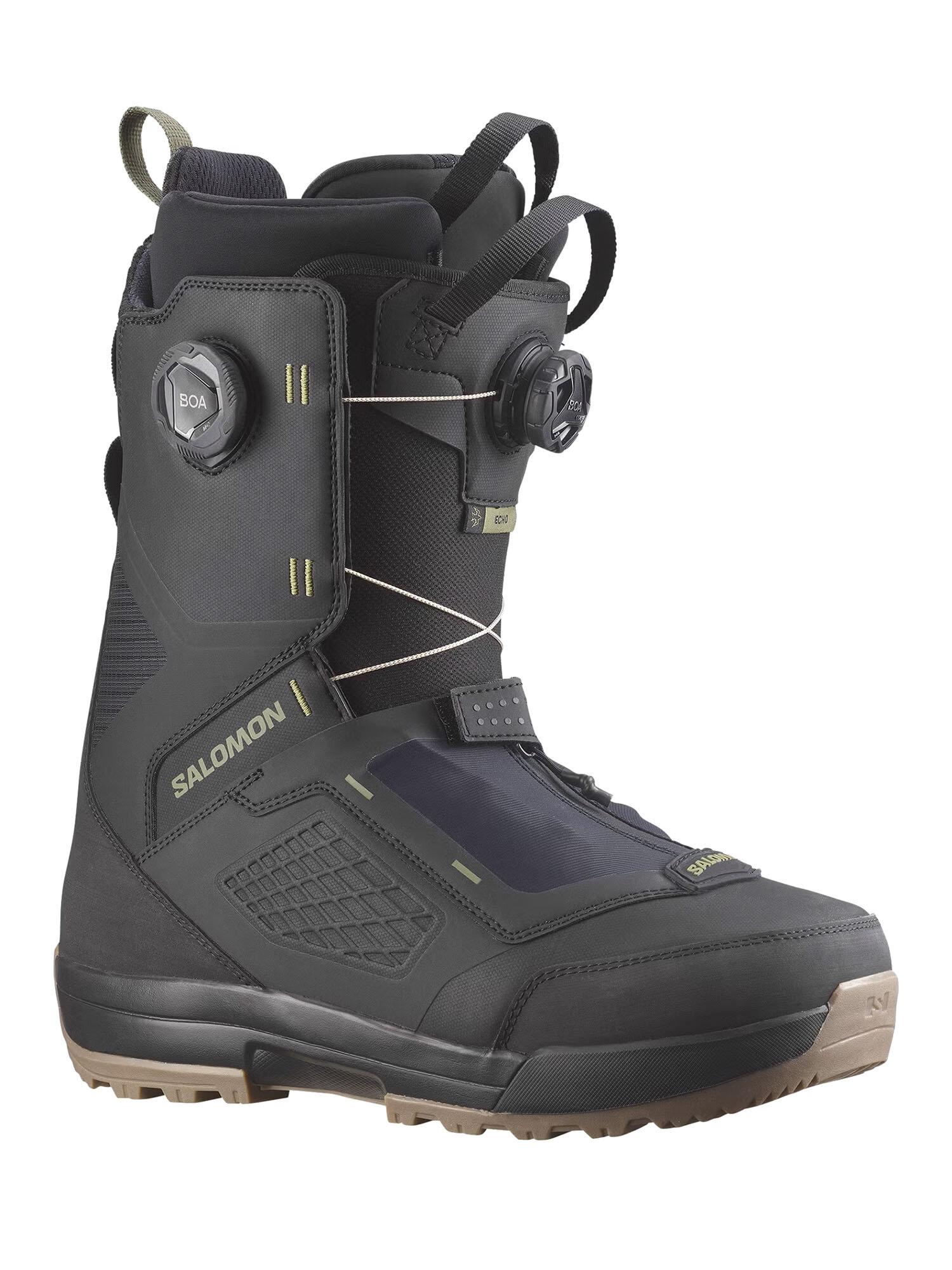 Ботинки для сноуборда SALOMON Echo Dual Boa Wide Black (см:27,5)