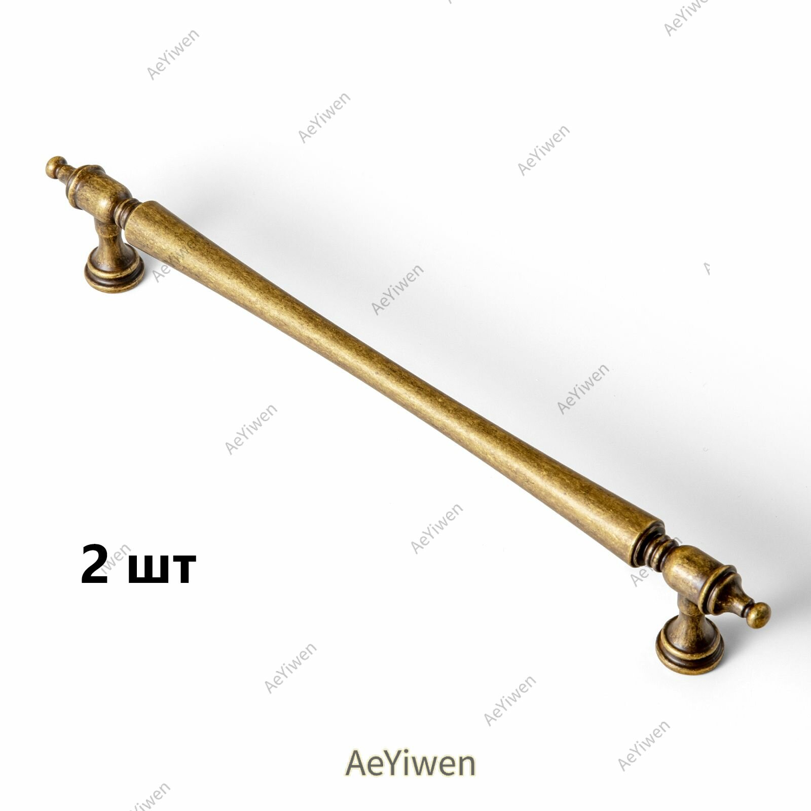Ручка для мебели GOO-KI 9619RB-192 (2 шт), античная бронза, для кухонных шкафов и ящиков