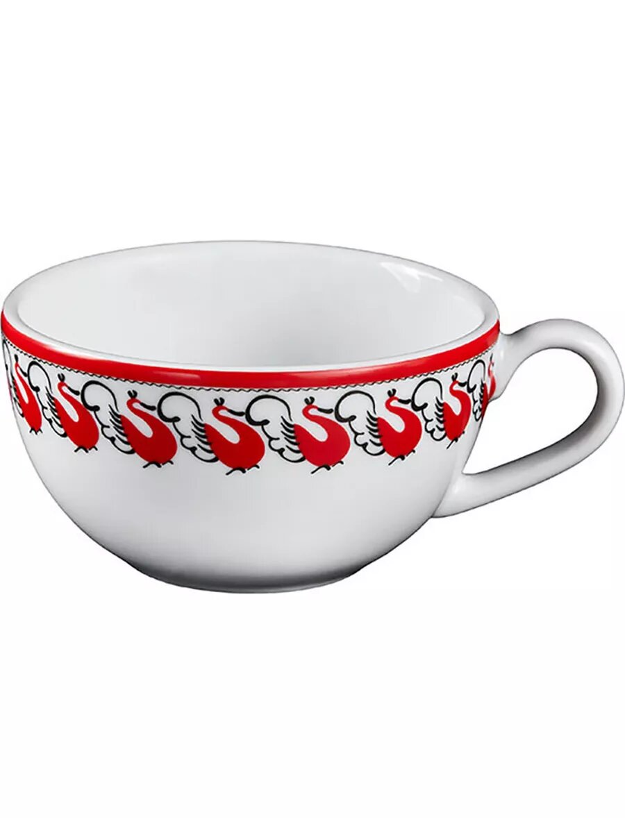 Чашка чайная Башкирскии фарфор Мезень, фарфор, 250 мл