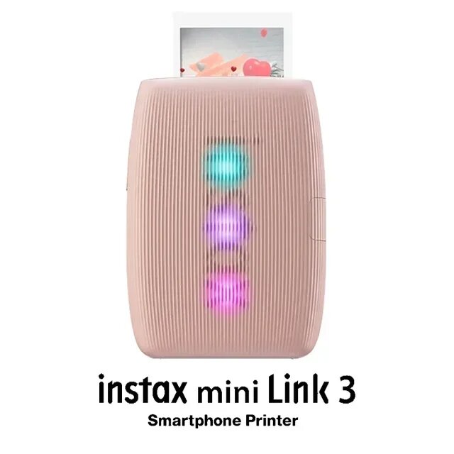 FUJIFILM Instax Mini Link 2 фотопринтер Link 3 Pink
