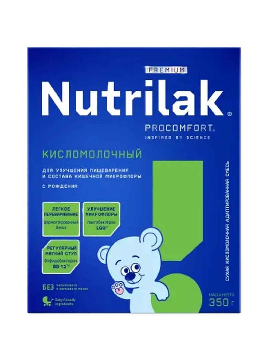 Нутрилак Премиум Кисломолочный смесь сухая 350г