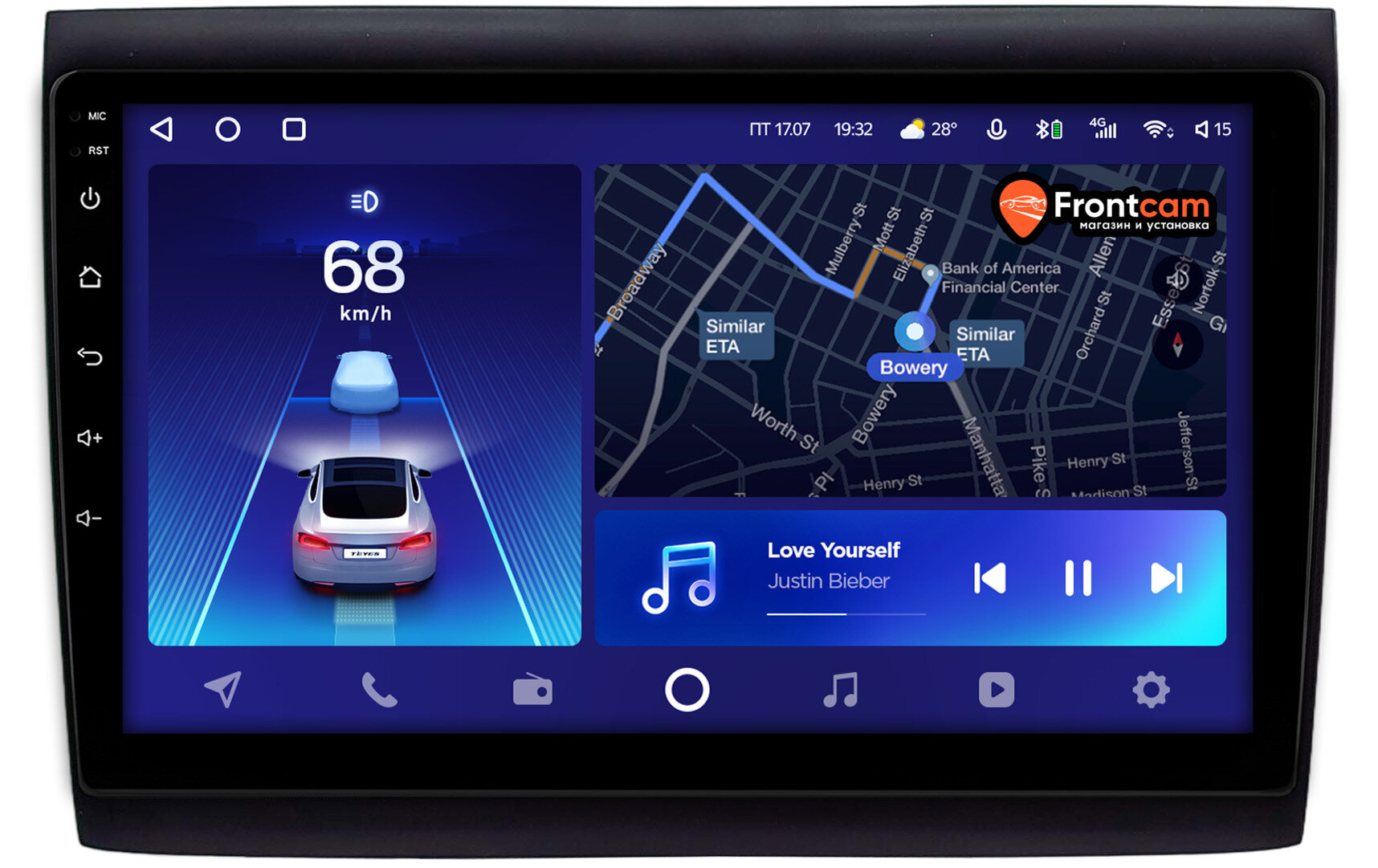 Штатная магнитола Isuzu D-Max 3, MU-X 2 2020-2024 Teyes CC2 PLUS 6/128 10" RM-10-0256 Android 10 (4G-SIM, DSP, QLed)