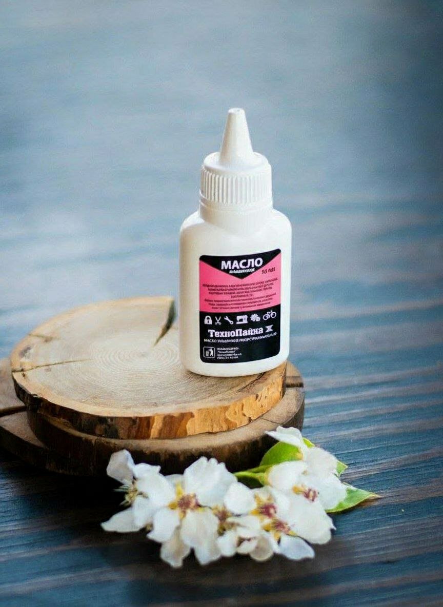 Масло ТехноПайка "Универсальное", машинное, для вышивальных, вязальных и швейных машин, 70мл