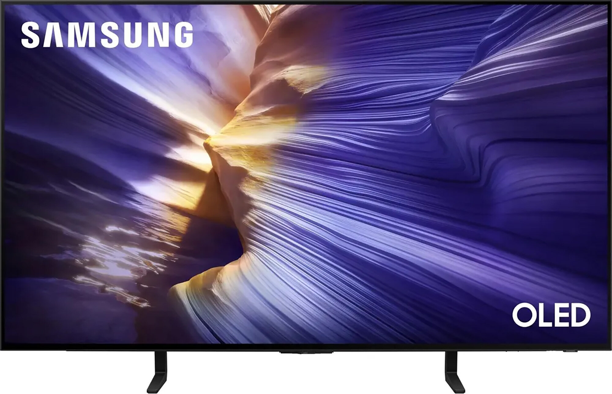 Телевизор Samsung 48" QE48S90FAEXRU черный, 4K UltraHD, 3840x2160, Smart TV, Wi-Fi, BT, 120 Гц, Tizen