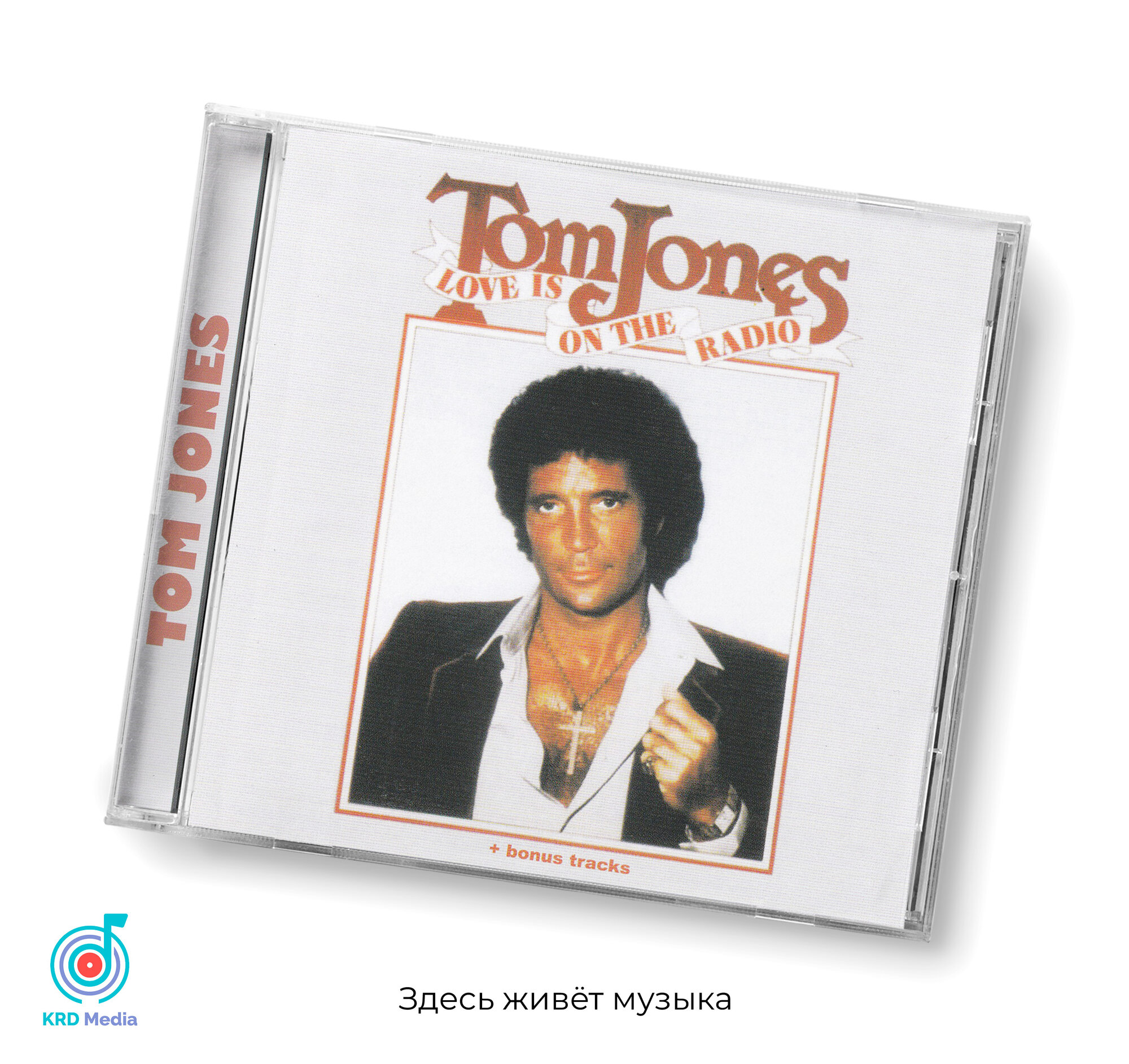 Tom Jones - Love Is On The Radio, 1984, 4-page, CD-Аудио