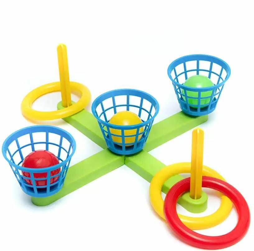 Кольцеброс КНР с корзинами, пластик, 38х38х38 см