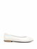 Балетки Montelpare Tradition Square-toe ballet flats, размер 38, , бежевый/белый