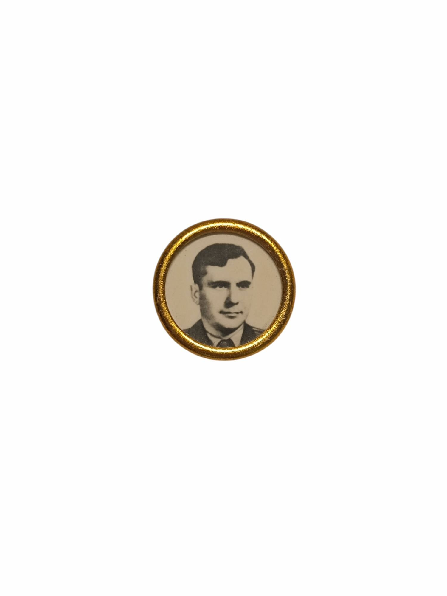 Советский значок, Покорение космоса, космонавт П. Р. Попович, клеймо, сделано в СССР.