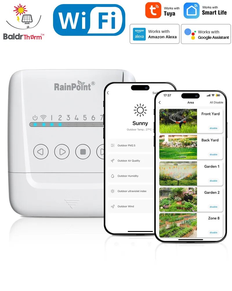 BALDR THERM Индикатор полива растений, ABS пластик