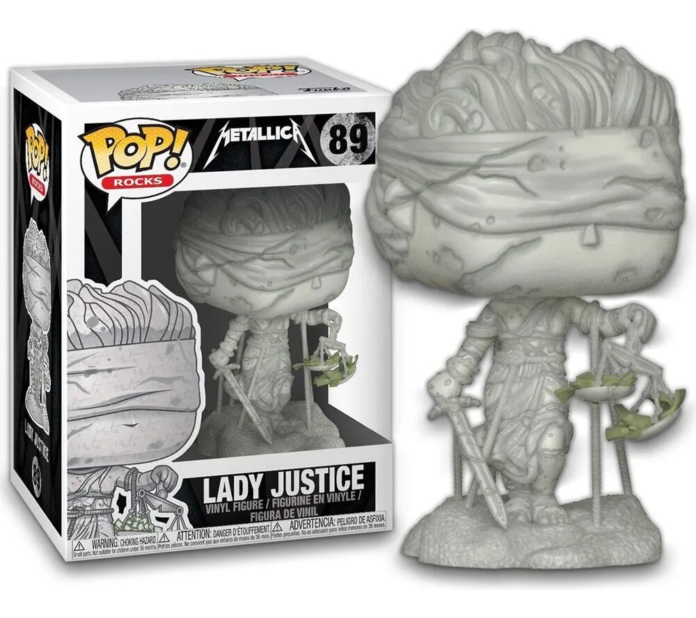 Игрушечный подарок Funko Pop Metallica - Lady Justice 89
