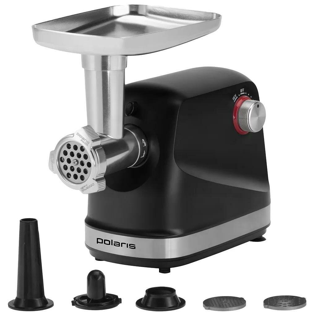 Мясорубка Polaris PMG 2582 чёрный серебристый