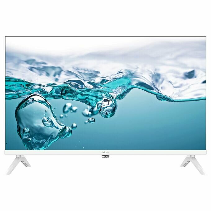 24" Телевизор BBK 24LEM-1045/TS2C белый 1366x768, HD READY, 60 Гц