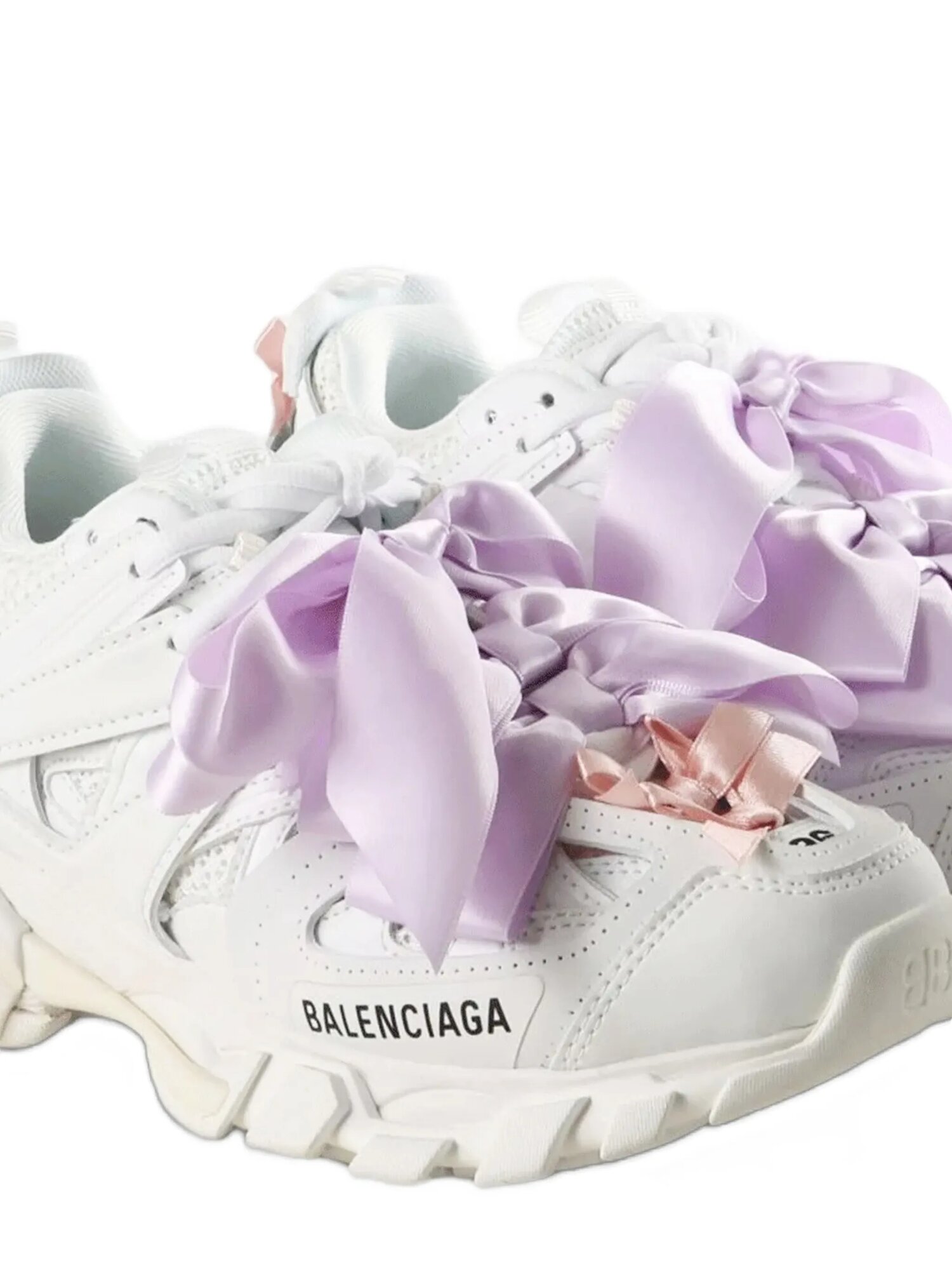 Кроссовки BALENCIAGA Track, размер 39, бежевый/белый — фото 1