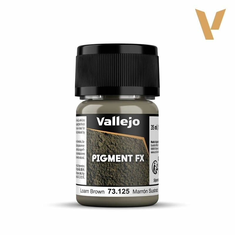 Краска для моделизма Pigment FX - Loam Brown Vallejo 73125