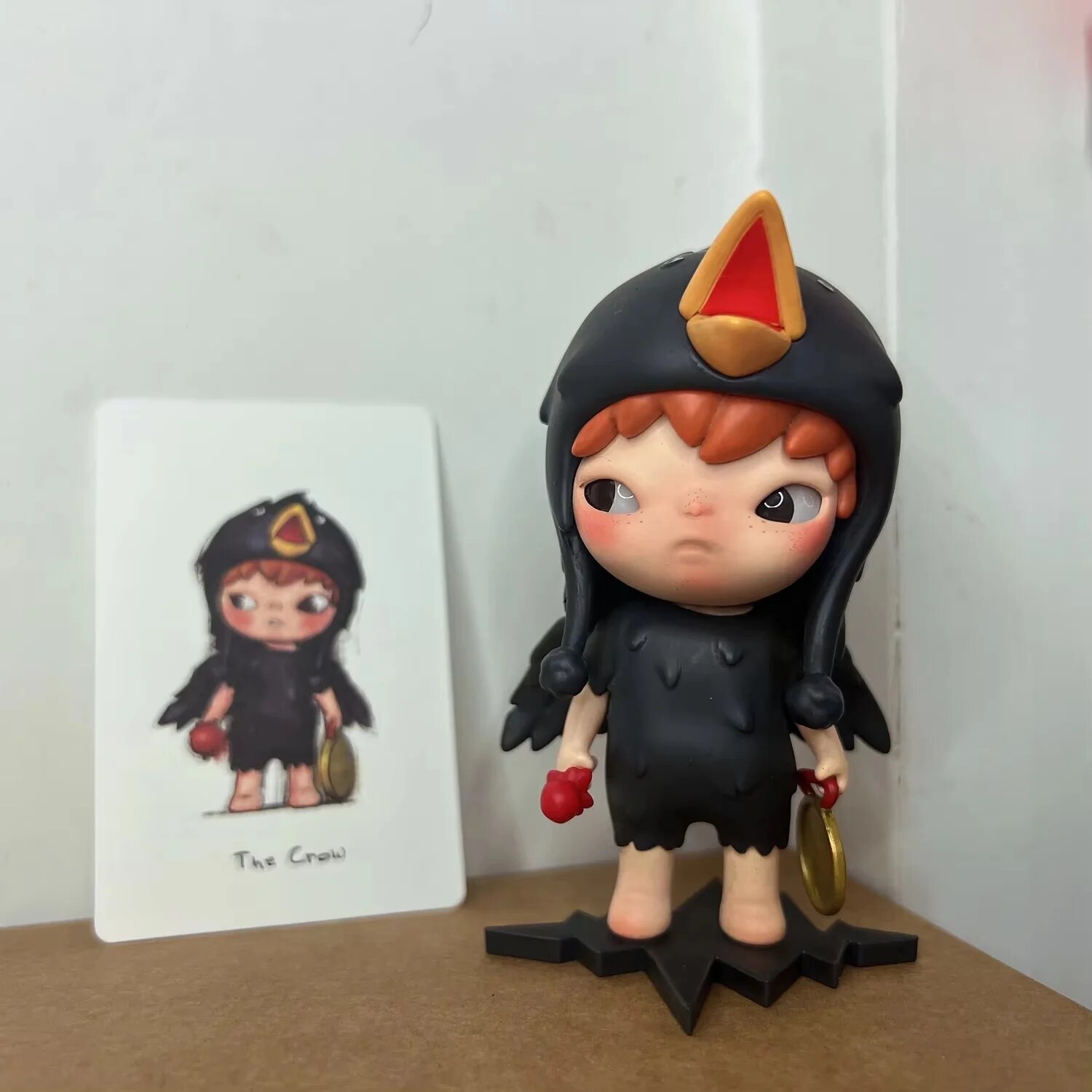 Фигурка POP MART Hirono The Crow, open box to confirm