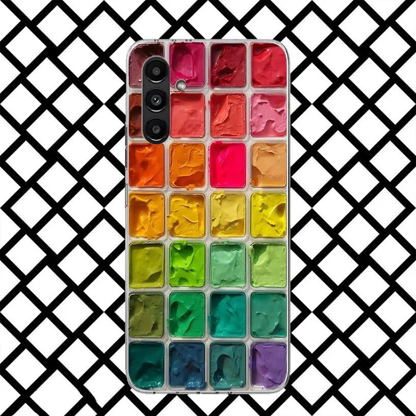 Чехол Samsung Galaxy A54, акварель HA288-1