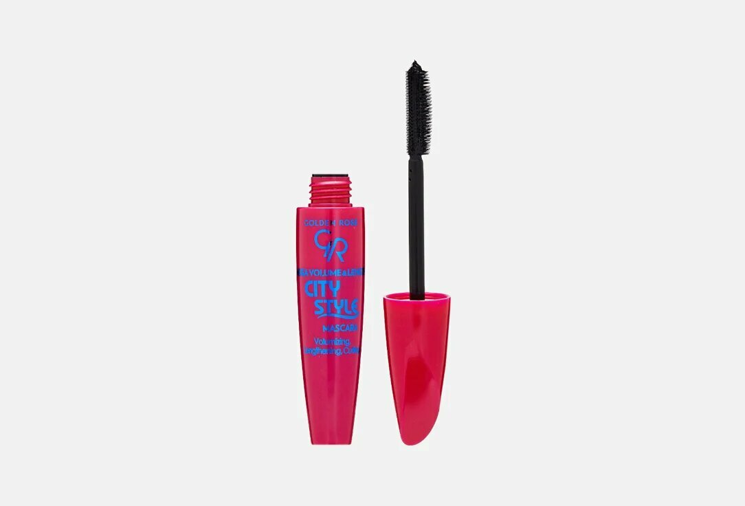 Golden Rose Mega Volume&Length City Style Mascara Тушь для ресниц 9мл Черный
