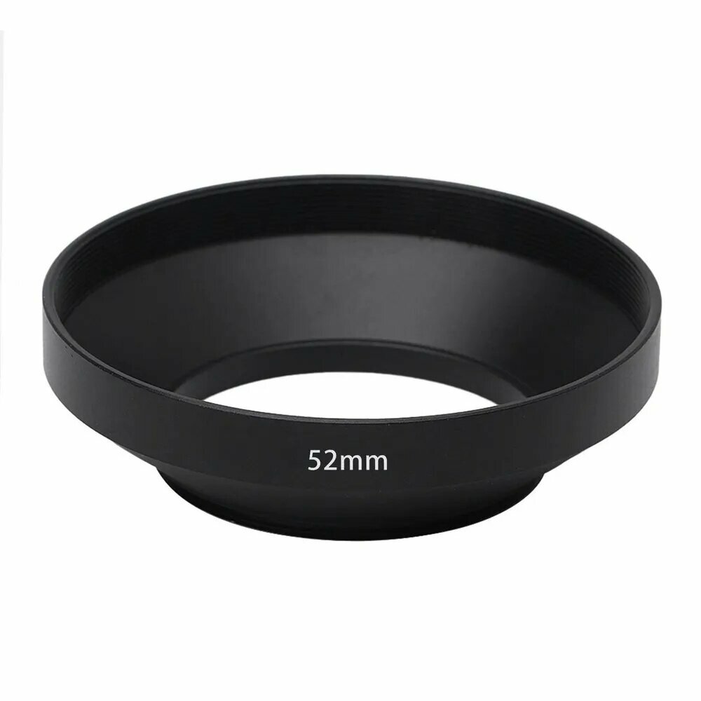 Алюминиевая бленда для широкоугольного объектива, 52mm
