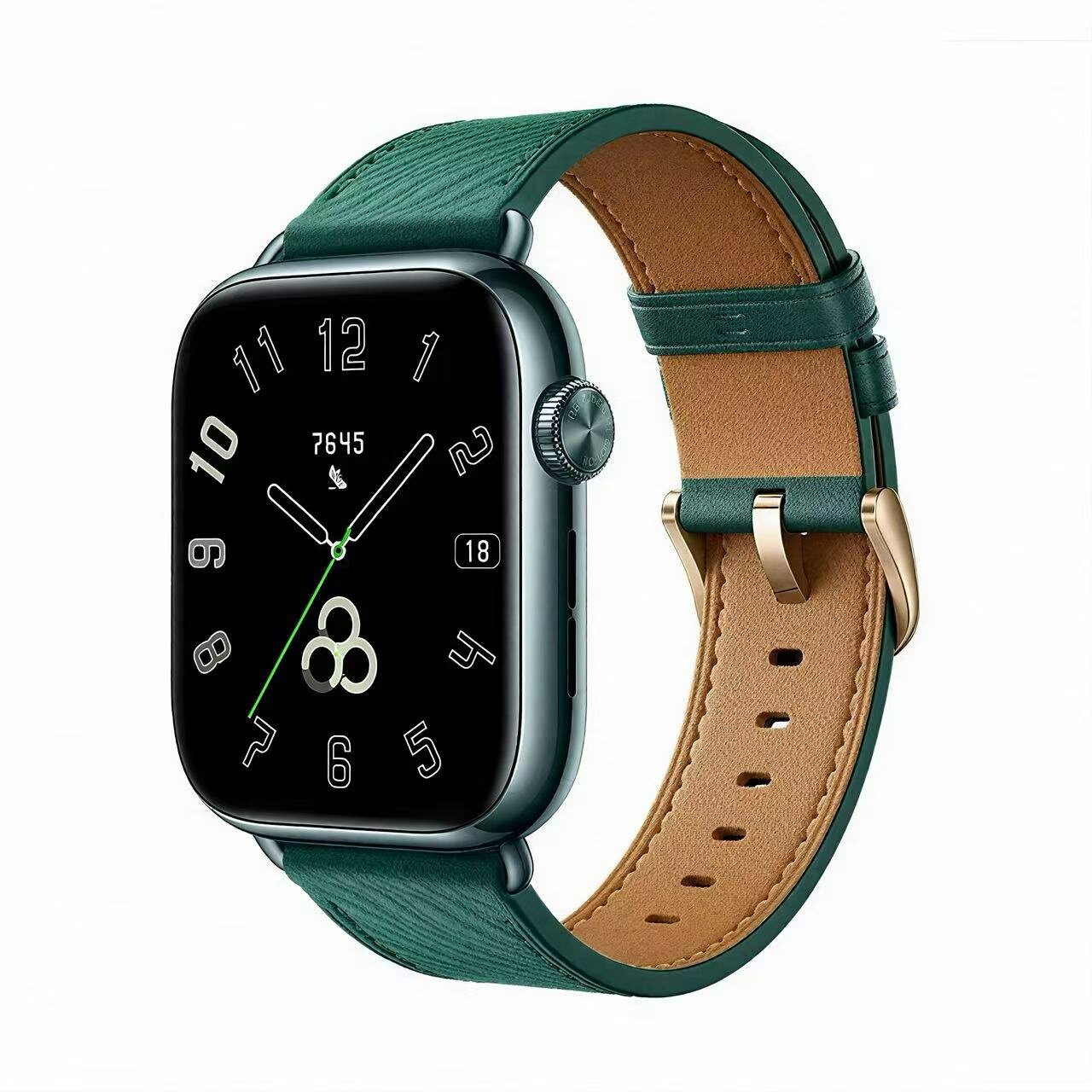 Умные часы HONOR Watch 5, Bluetooth, спортивные функции, ИИ, система позиционирования Polaris, зелёный