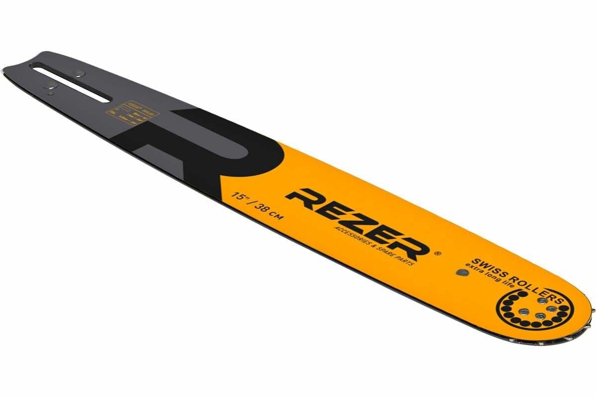 Шина сварная 383 L 8 В (38 см; 1.3 мм; 0,325) для бензопил , Rezer