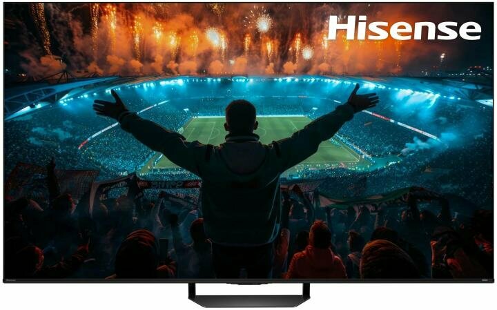 Телевизор QLED Hisense 65" 65U7S PRO угольно-серый 4K Ultra HD 120Hz DVB-T DVB-T2 DVB-C DVB-S DVB-S2 USB WiFi Smart TV