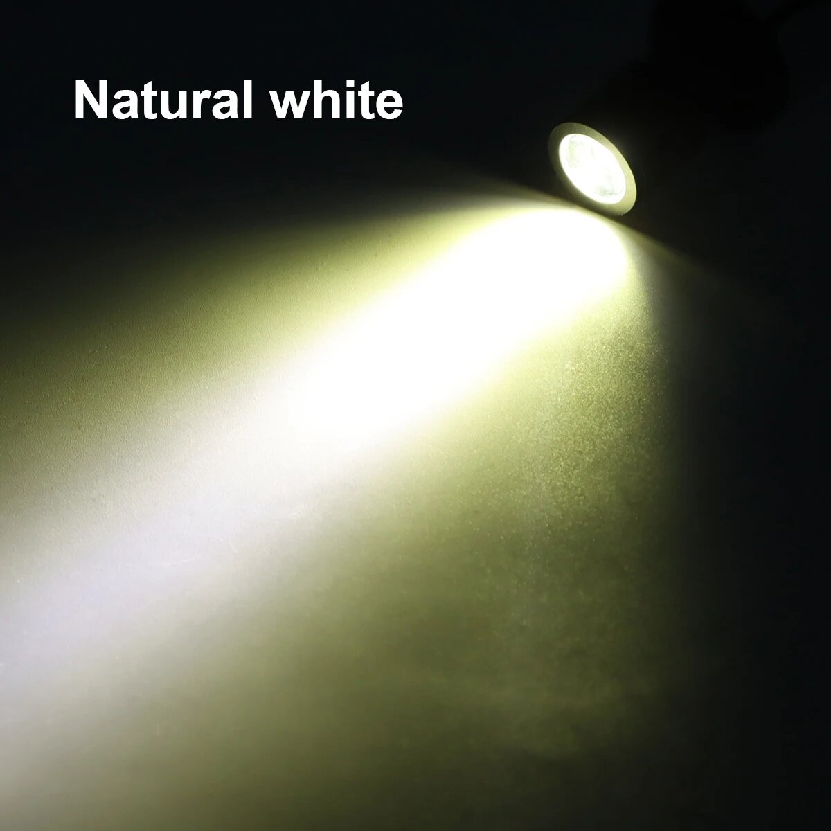 CHNAITEKE USB мини-прожектор 1 Вт белый Neutral White, Black Shell