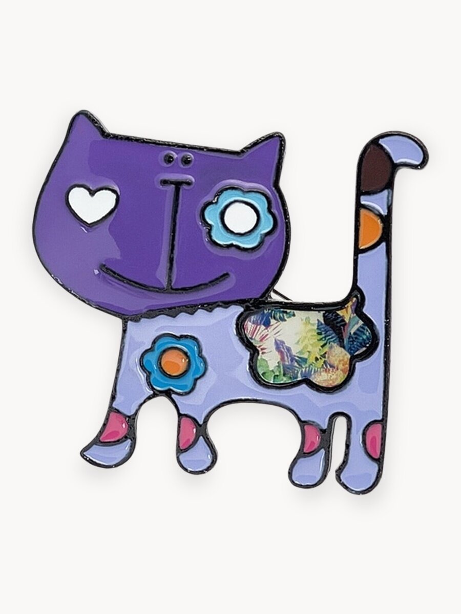 Брошь, эмаль