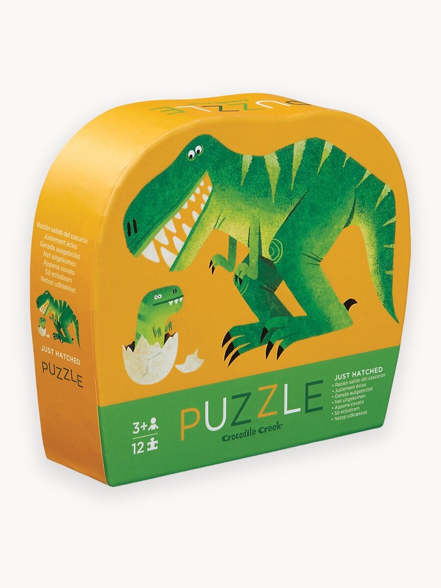 Пазл Crocodile Creek Тираннозавр серии MINI PUZZLE, 12 деталей, 41185