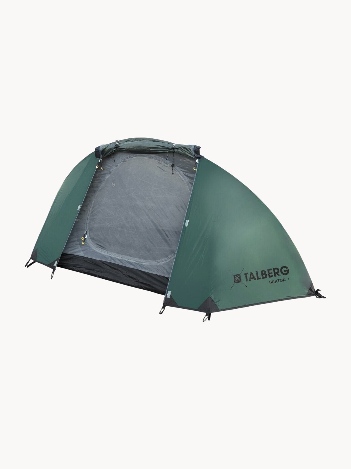 BURTON 1 палатка одноместная треккинговая, зеленый