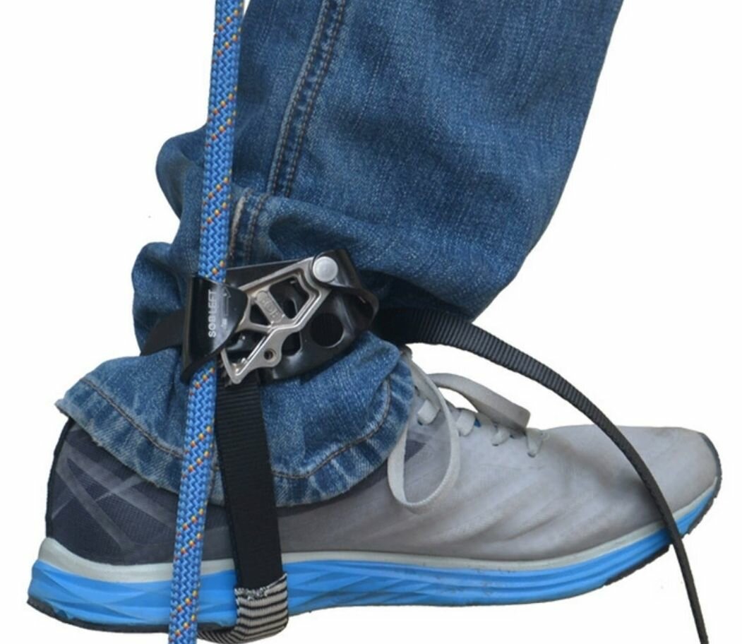 Левый , Ножной зажим, жумар Xinda для Туризма и Альпинизма