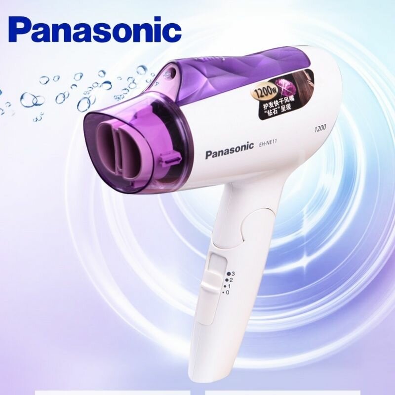 Panasonic фен домашний уход за волосами постоянная температура отрицательный ион
