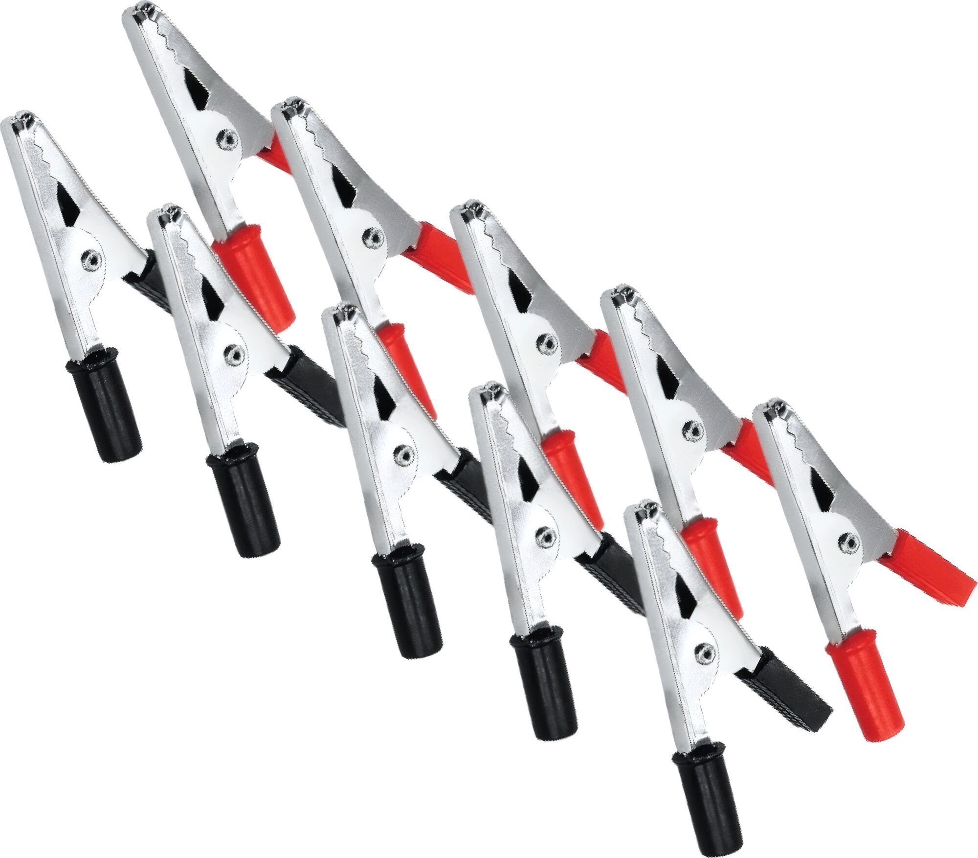 Комплект зажимов крокодил Машинариус G1009 5А, 50мм, пара (5 шт.)