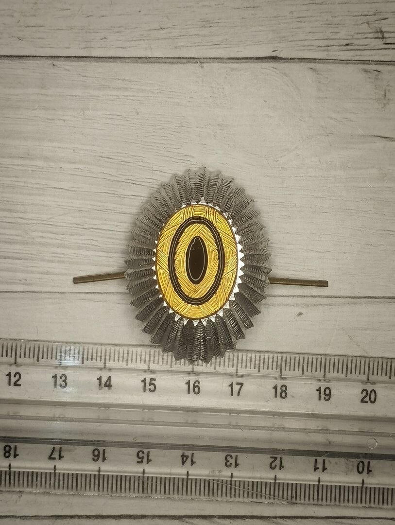 Кокарда казаки офицерская золотой кант
