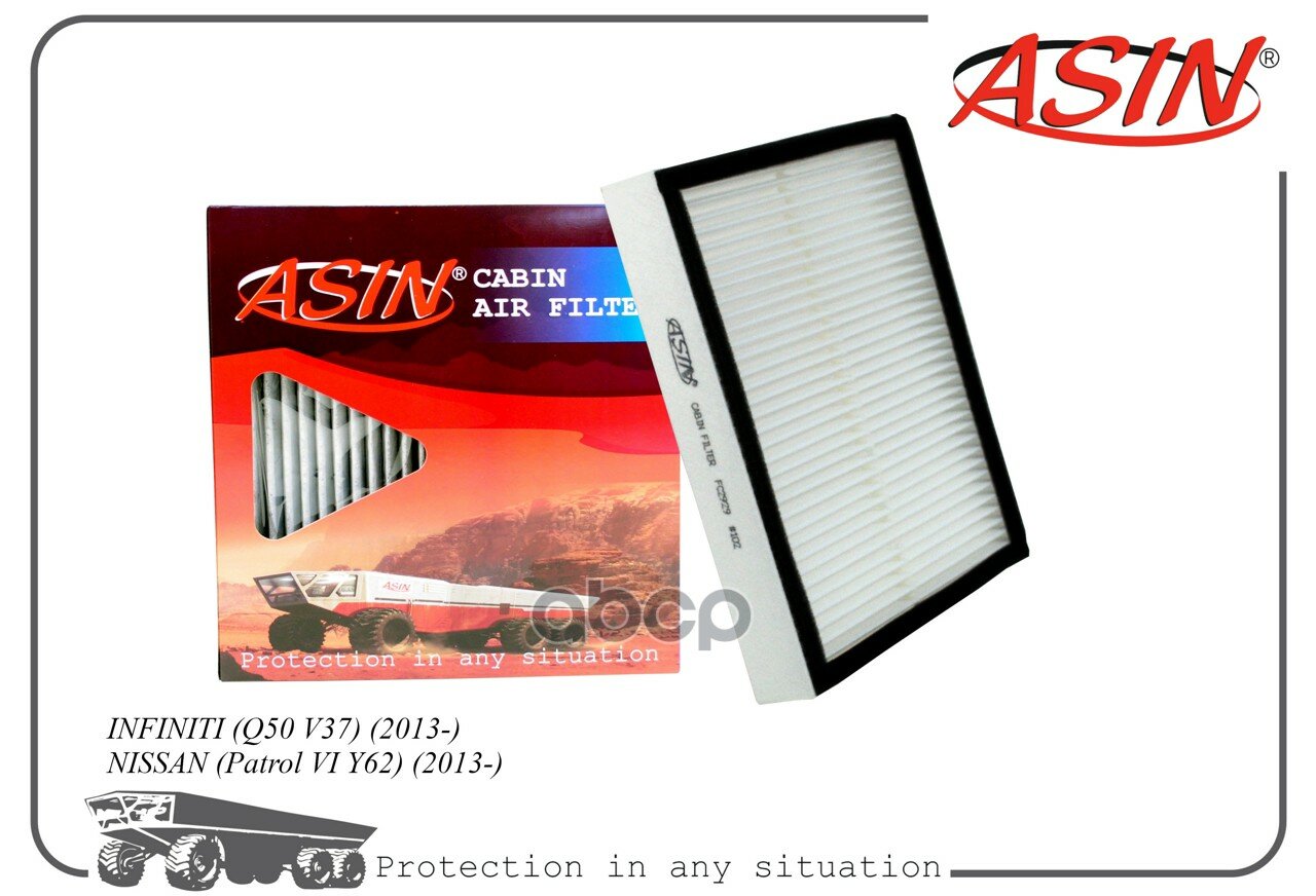 Фильтр салонный ASIN арт. ASINFC2929