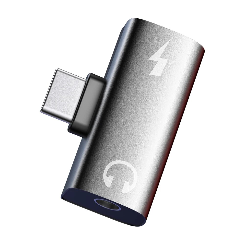 2-в-1 USB Type C к 3,5 мм для наушников и зарядного устройства PD 30 Вт, адаптер USB C к Aux Audio Jack для Meta Quest 3S