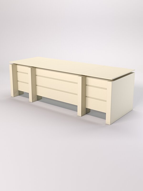 Стол президиума "Премьер Министр", Крем Вайс. Производитель товара - компания Westcom.