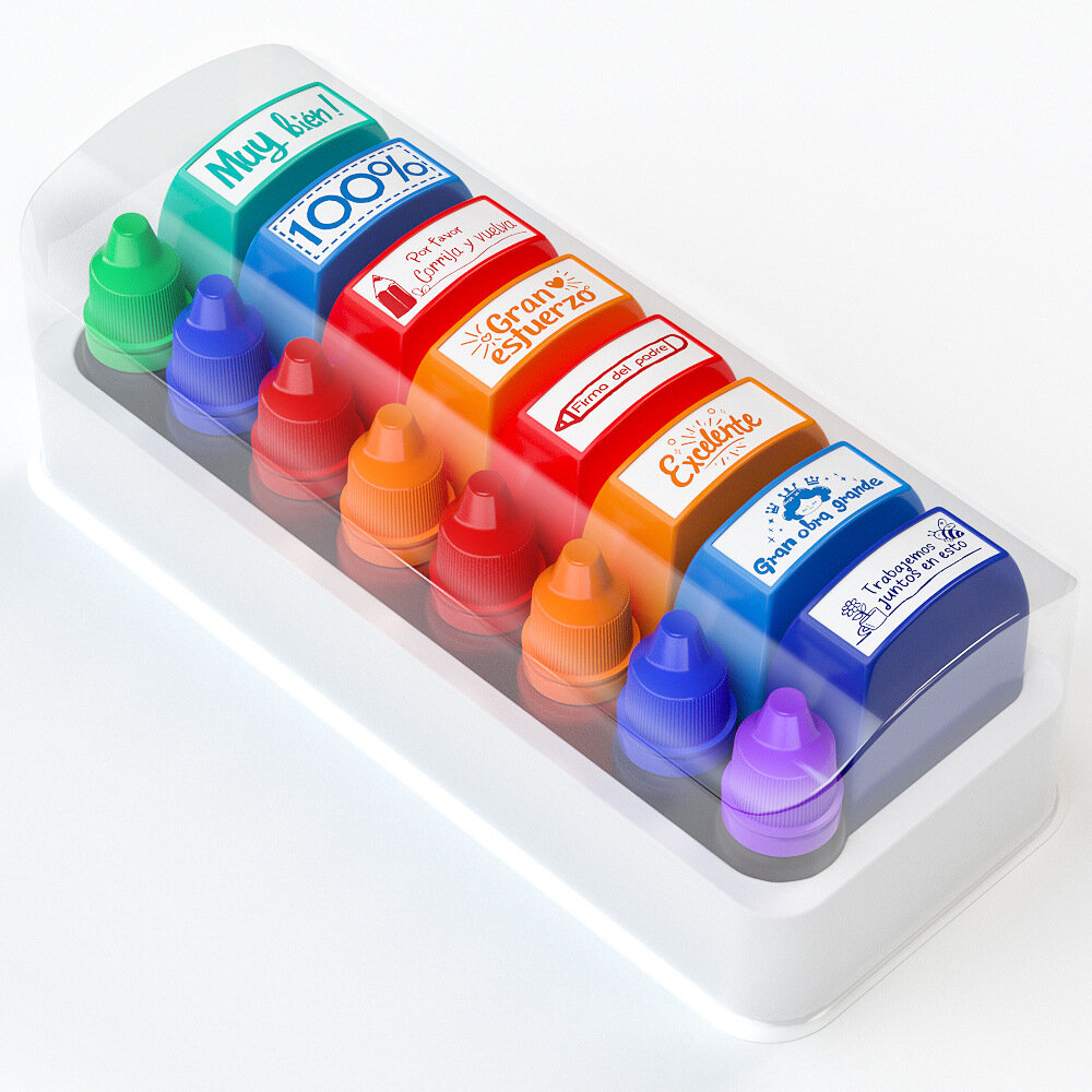 Набор для трансграничной печати, 8 цветов, с маслом