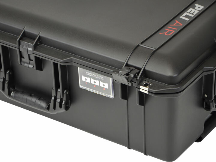 Защитный кейс Pelican Air 1615, черный, пустой, герметичный, ударопрочный