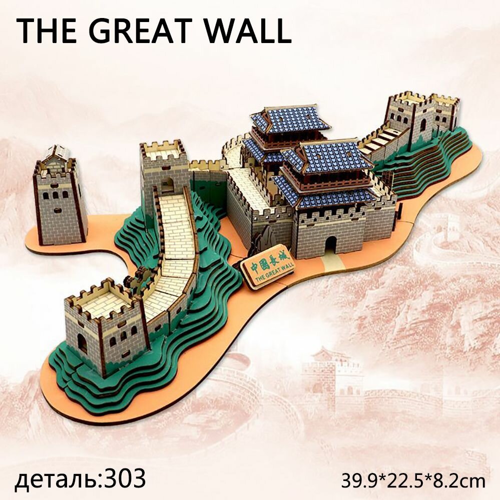 3D-диорама, древняя китайская архитектура